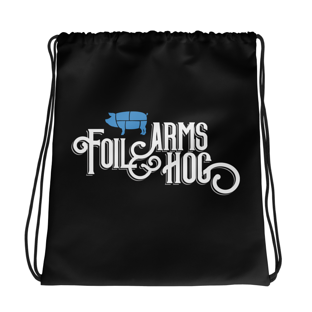 FOIL ARMS & HOG – Logo Drawstring Bag – Official Merchandise – Foil ...