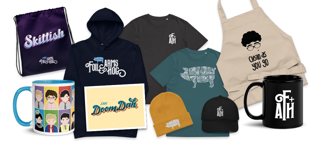 Official Merchandise – Foil Arms & Hog